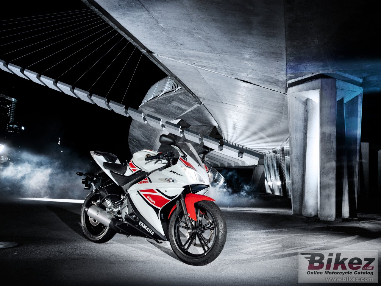 Yamaha YZF-R125 WGP 50th Anniversary poster